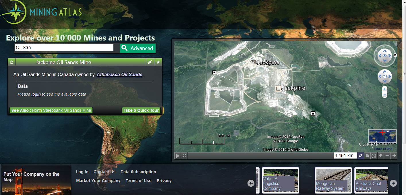 Global Mining Atlas | GISetc