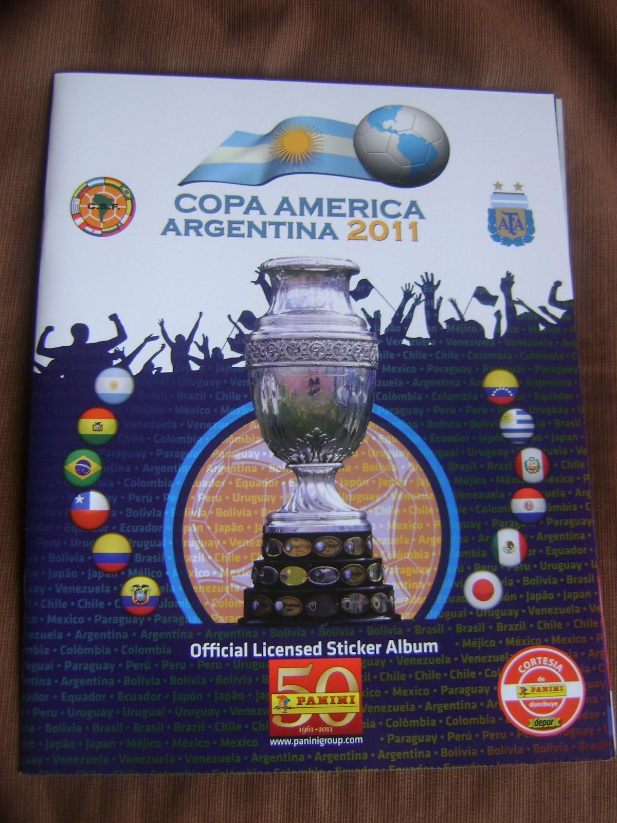 Colección de Álbumes y Cards de Jack Hurtado: Album Copa America 2011 ...