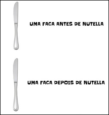 Gastronomia Descomplicada: Nutella Antes e Depois