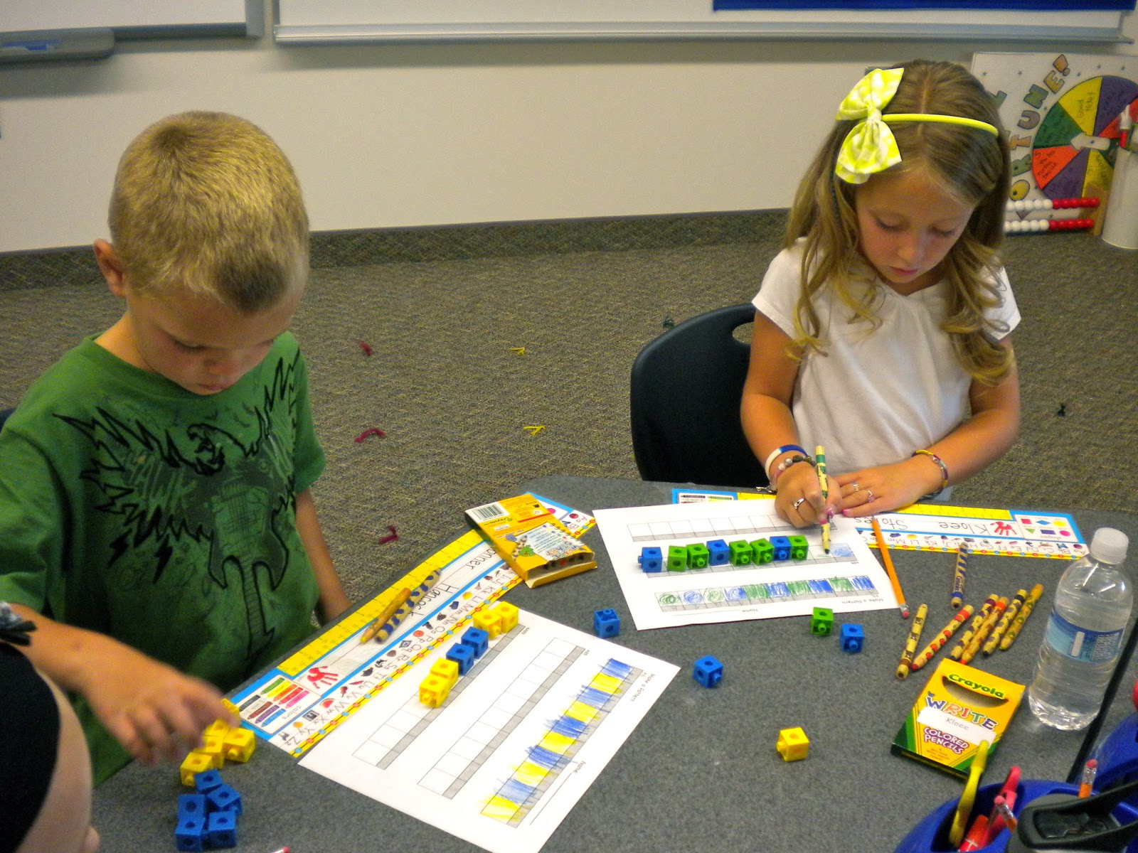 Mrs. Shaffer's 1st Grade Class: Pattern practice for math stations