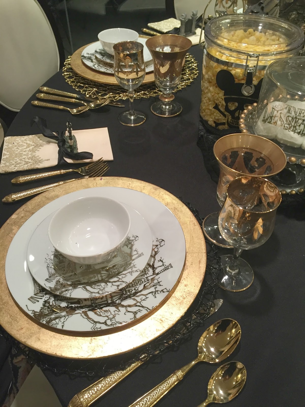 Purple Chocolat Home: Disney's Haunted Mansion Table