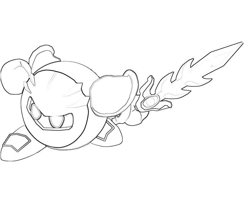 Meta Knight Sketch | Temtodasas