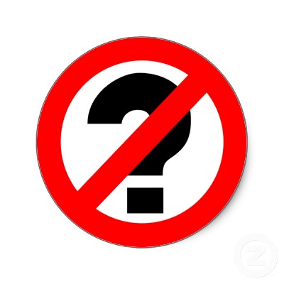 AdventureLisa: Tell. Don't ask.