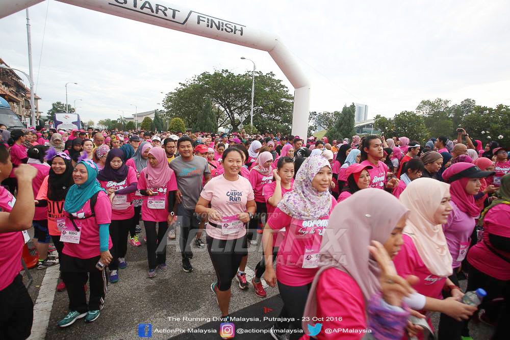 10KM | The Running Diva Malaysia Pinktober 2016 粉红十月路跑赛 - 乐飞翎 ♥ LUVFEELIN