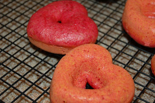 Spork-tacular Food: "BEETING" Heart Donuts