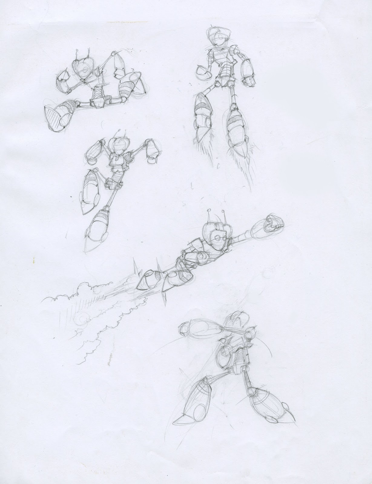 The WazBlog: Character Design - Action Poses