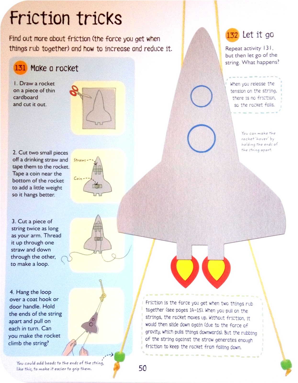 The United Quinto: Science making: "Friction trick" and "Rough string"
