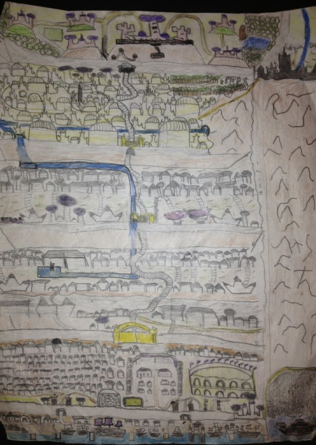 Jade Gaming News: Map of Genaya from the Elementia Campaign