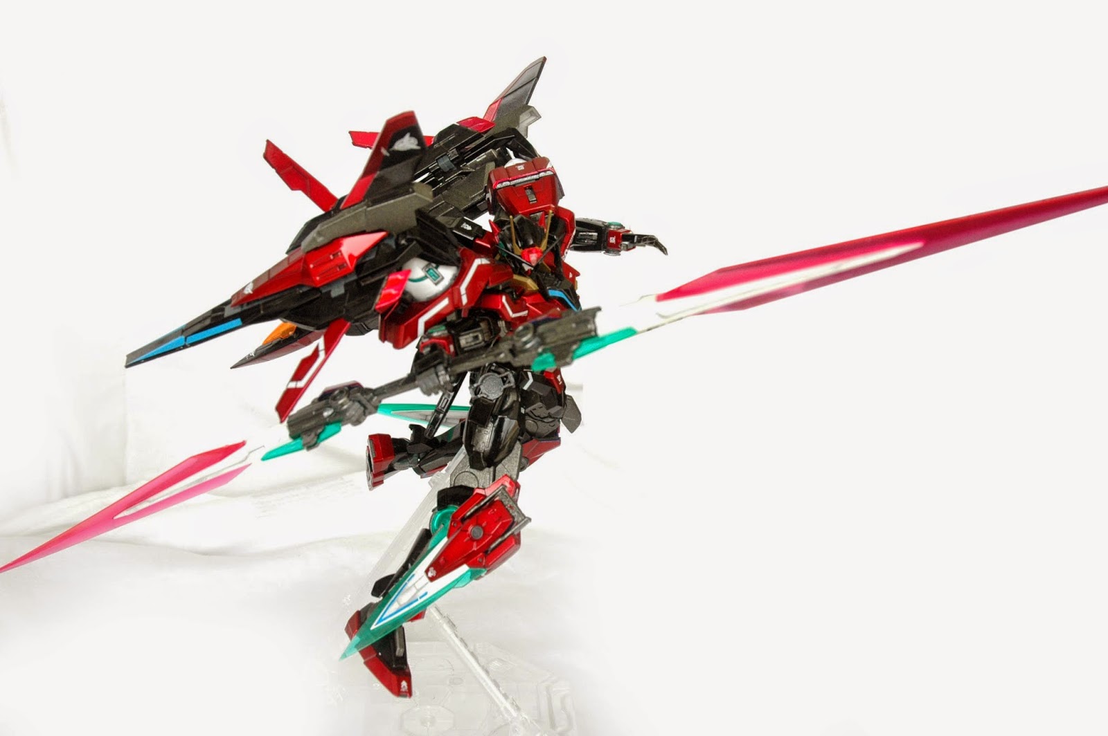 Custom Build: MG 1/100 00 Raiser + Seven Sword "REVENANT Sword Raiser ...