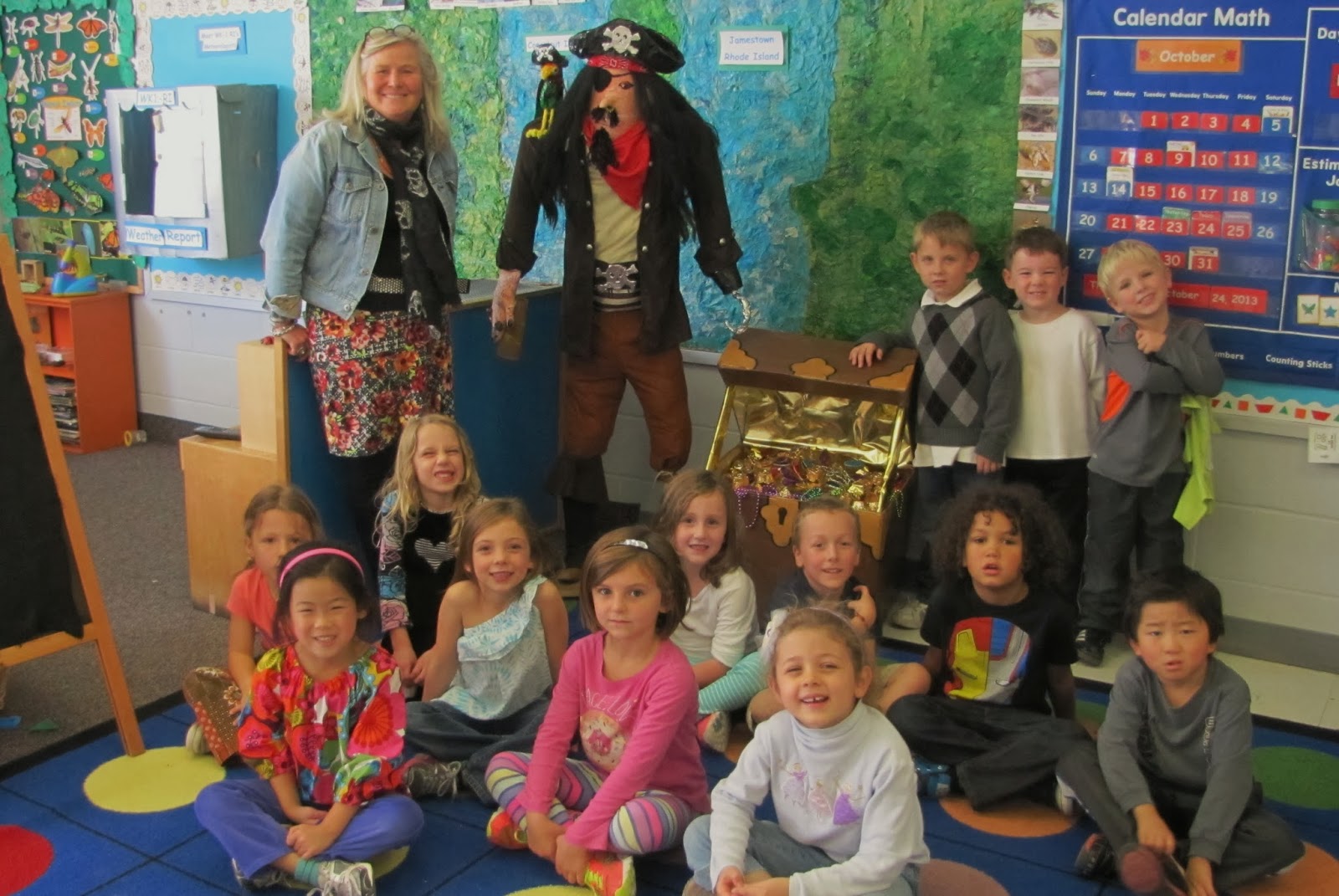 Ms. Mitchell's Kindergarten: Aarrrggghhh Matey....Meet Captain Jack!