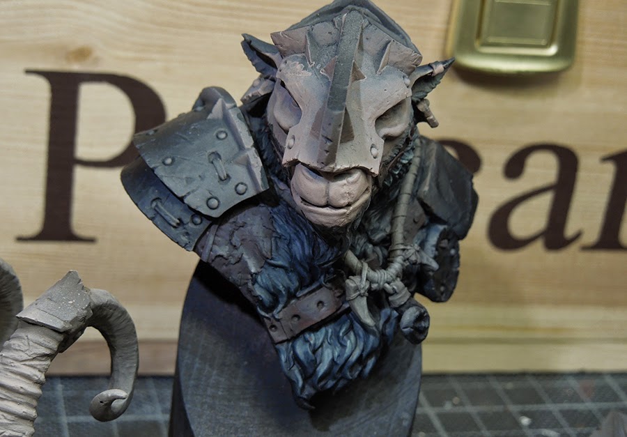 MASSIVE VOODOO: Step by Step: Sha'un, Ram-Tribe Warrior