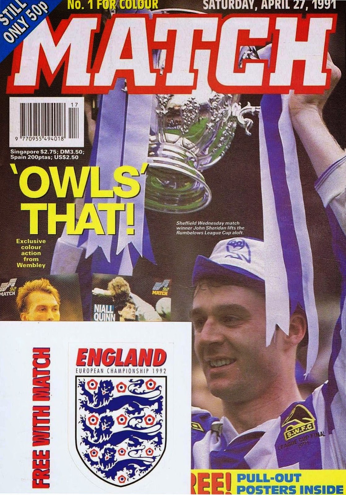 Football Cartophilic Info Exchange: Match magazine - England ~ European ...
