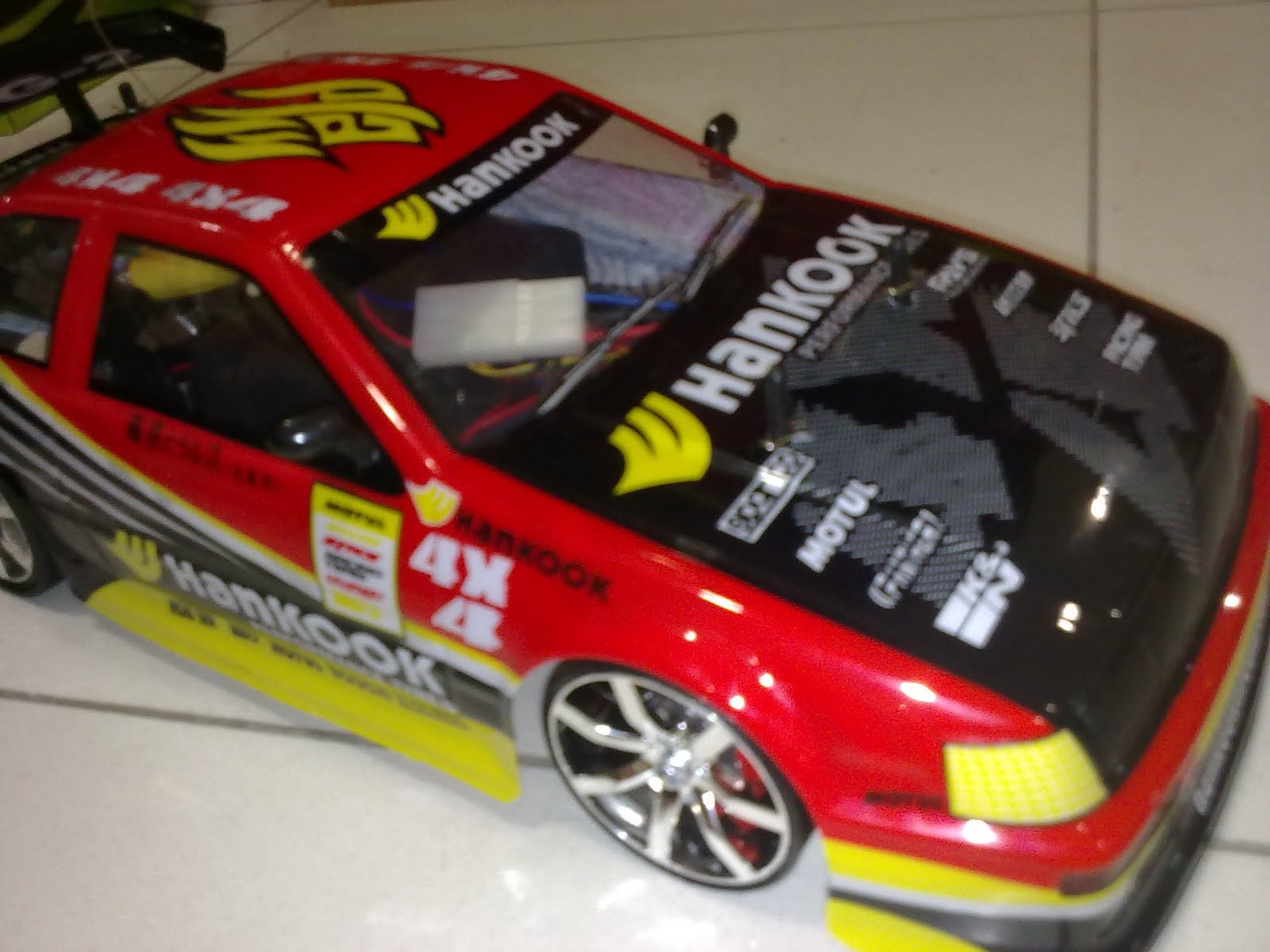 the miscellaneous: All New Red AE86 RC Drift Car