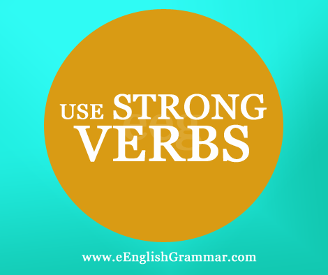 List of Forms of Strong Verbs - Part 1 - eEnglishGrammar.com