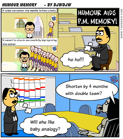 Project Manager Comic