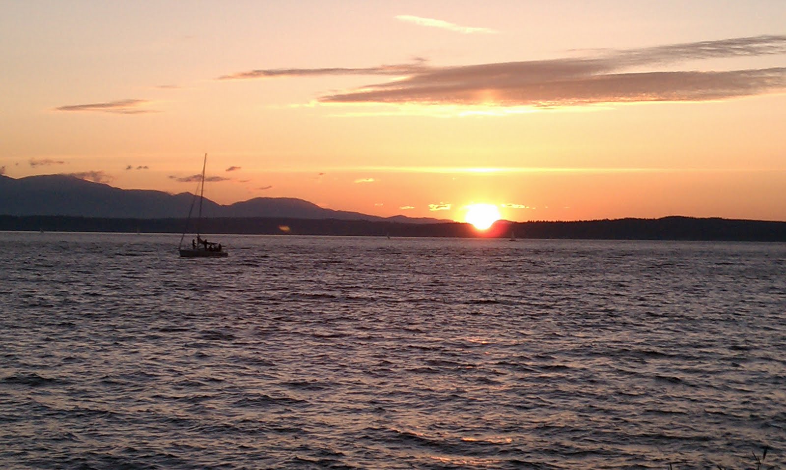 Pacific Northwest Seasons: Golden Gardens Sunset: Seattle Celebrates ...