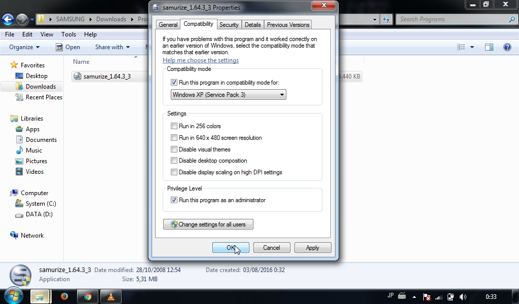 Sekai No Shouri: Cara memasang Samurize di Winamp