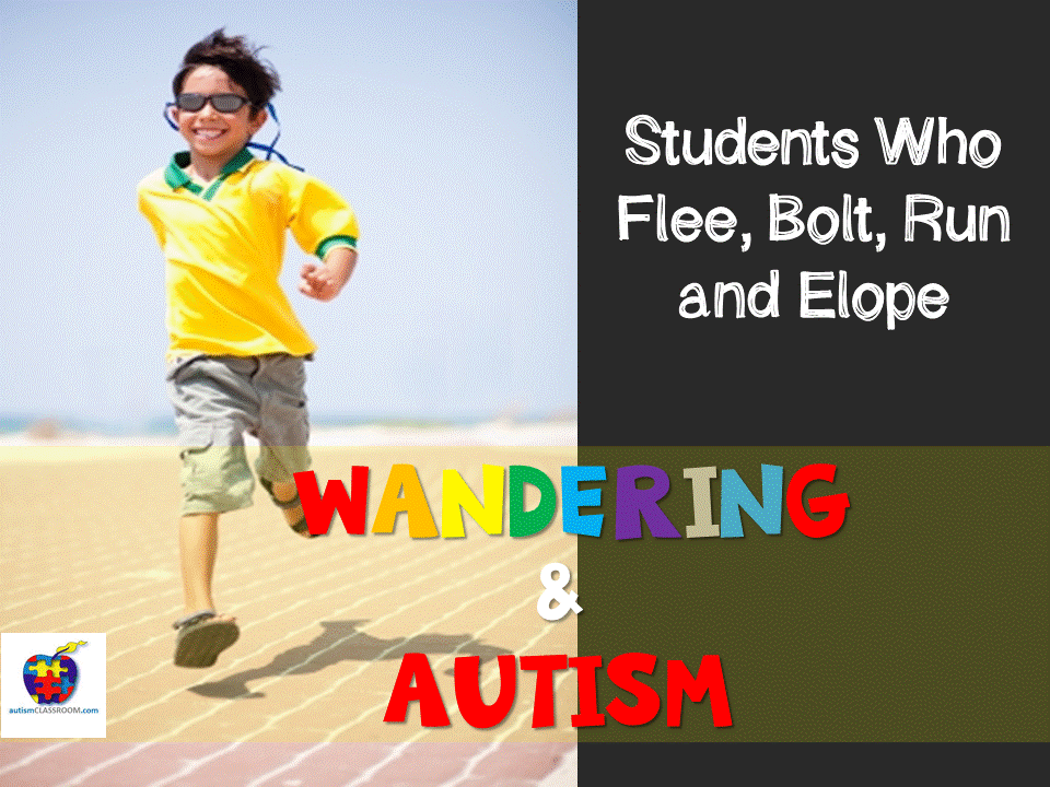 Autism Classroom: Wandering & Autism: Students Who Flee, Bolt, Run and ...