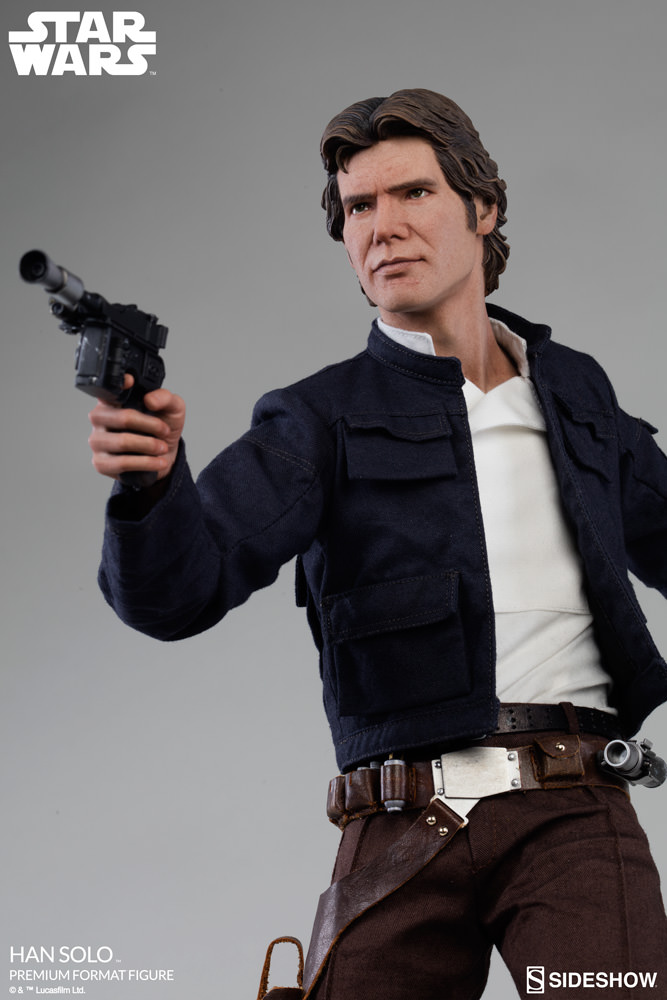 toyhaven: Sideshow Collectibles 1/4th scale Harrison Ford Han Solo 20 ...