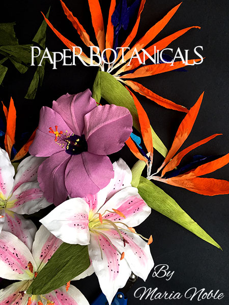 Tropical paper flower botanical for a birthday | Handmade PaPer FloweRs ...