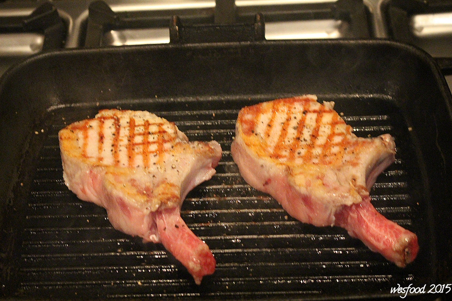 WesFood - Herr Westerhausen kocht ...: Koteletts vom Duroc-Schwein