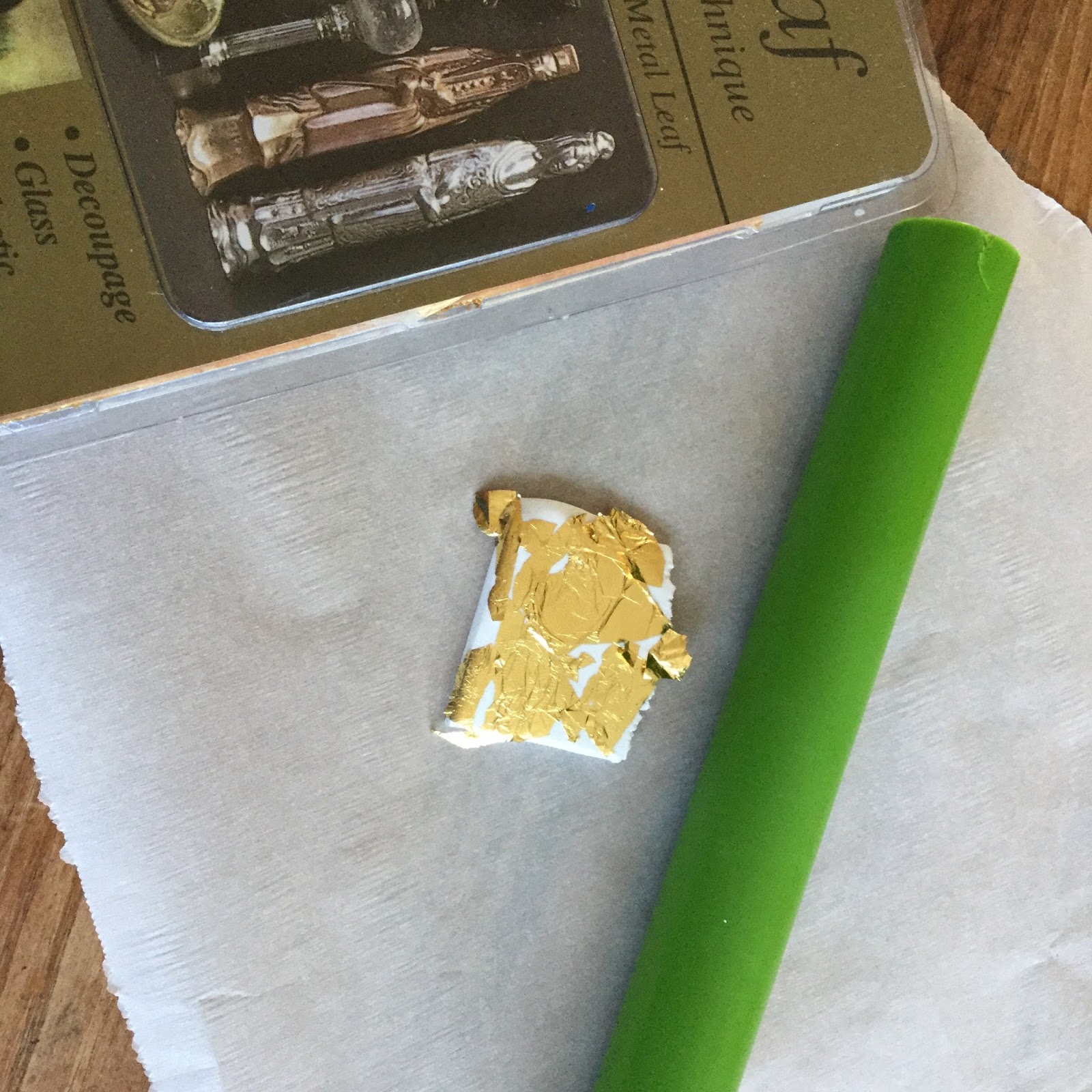 Golden Diamonds Polymer Clay Pendants Tutorial