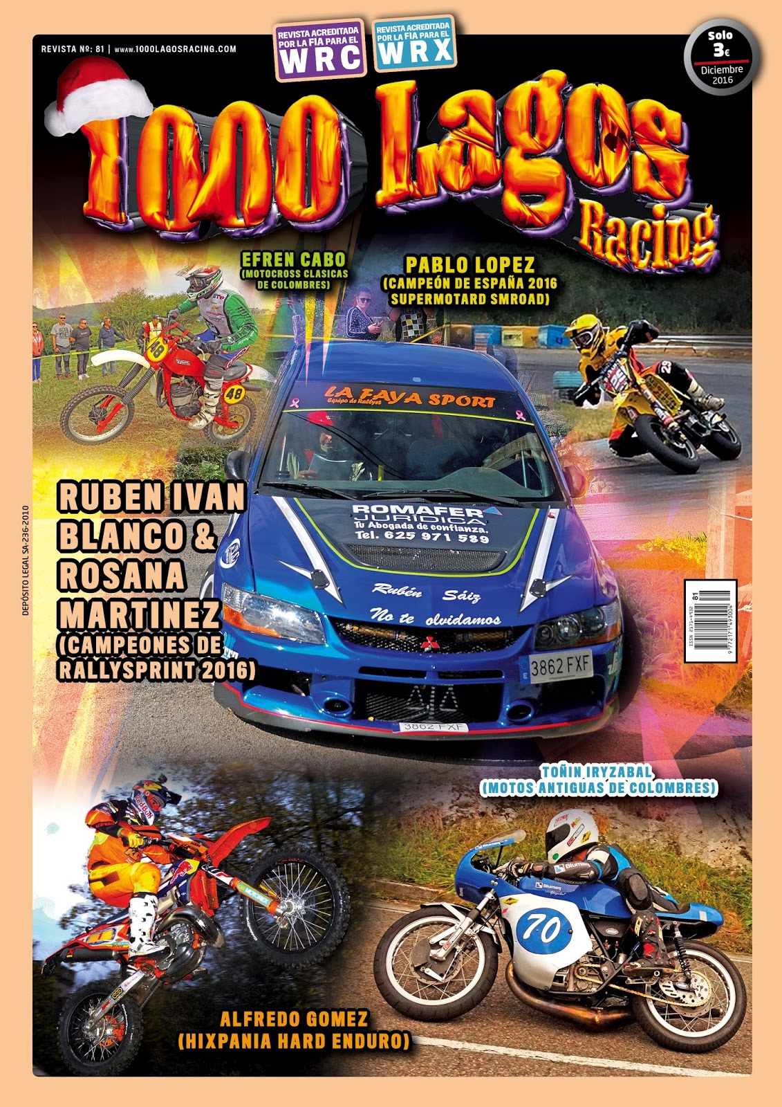 1000 Lagos: 1000 Lagos Racing nº 81 (Diciembre 2016) MOTORSPORT MAGAZINE