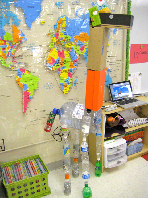 Fresh From The First Grade: Shape Hunt and 3D Project