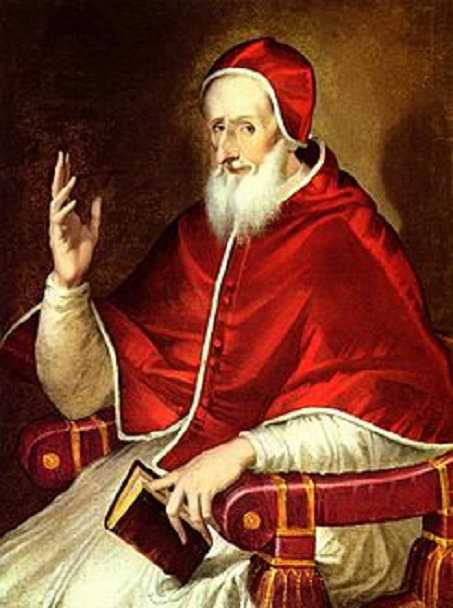 ZEPHYRINUS.: Pope Saint Pius V (1504 - 1572). Confessor. Feast Day 5 May.