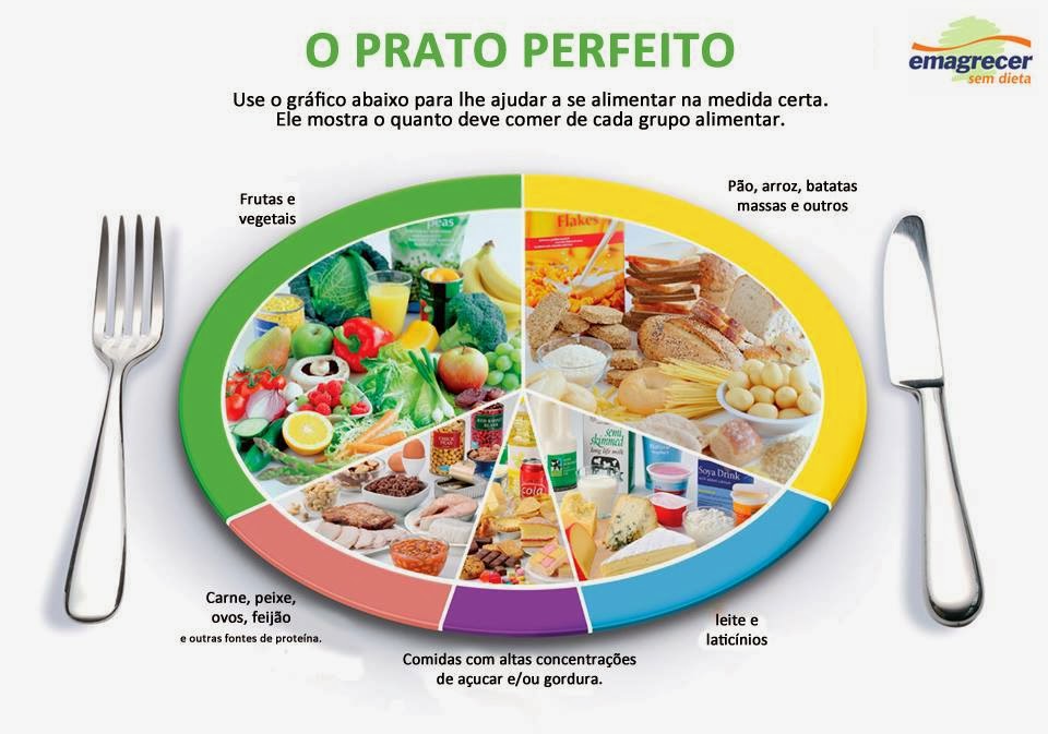 Ponha-se em Forma : O Prato Perfeito