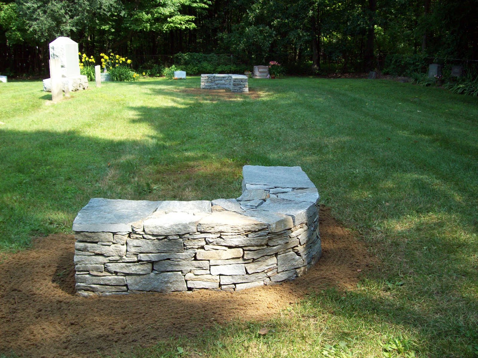 Vaughan Landscaping: Saint George Cemetery Walls