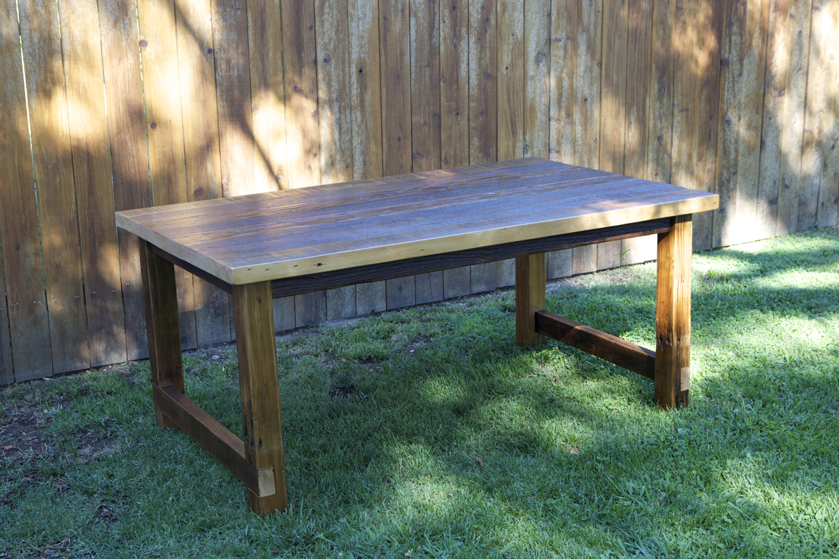 Arbor Exchange | Reclaimed Wood Furniture: 64 X 40 Dining Table >> Old ...
