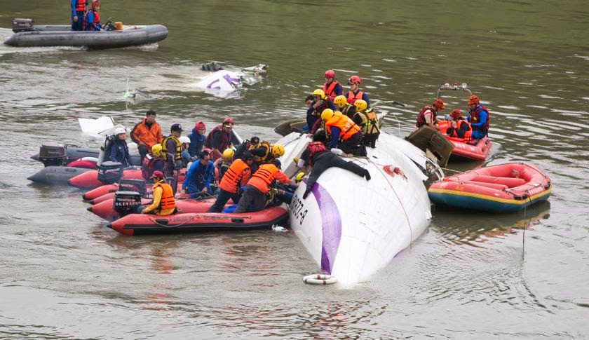 Under The Angsana Tree: TransAsia Flight GE235 crashed into river in Taiwan