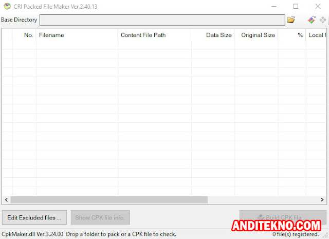 Download Cri Packed File Maker Ver.2.40.13 Terbaru 2019 - AndiTekno