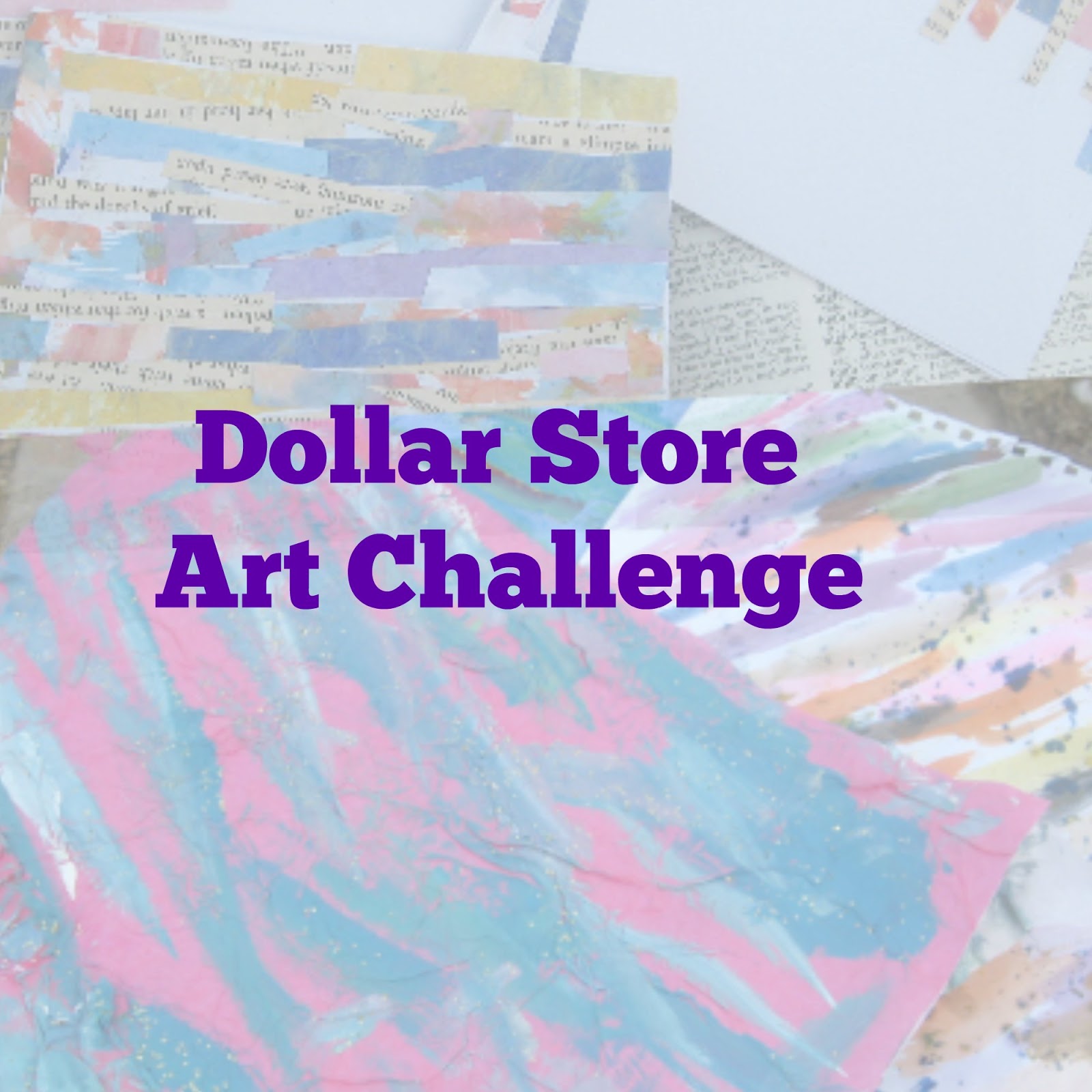 Crafts, Names, And Things!: Dollar Store Art Challenge and Giveaway
