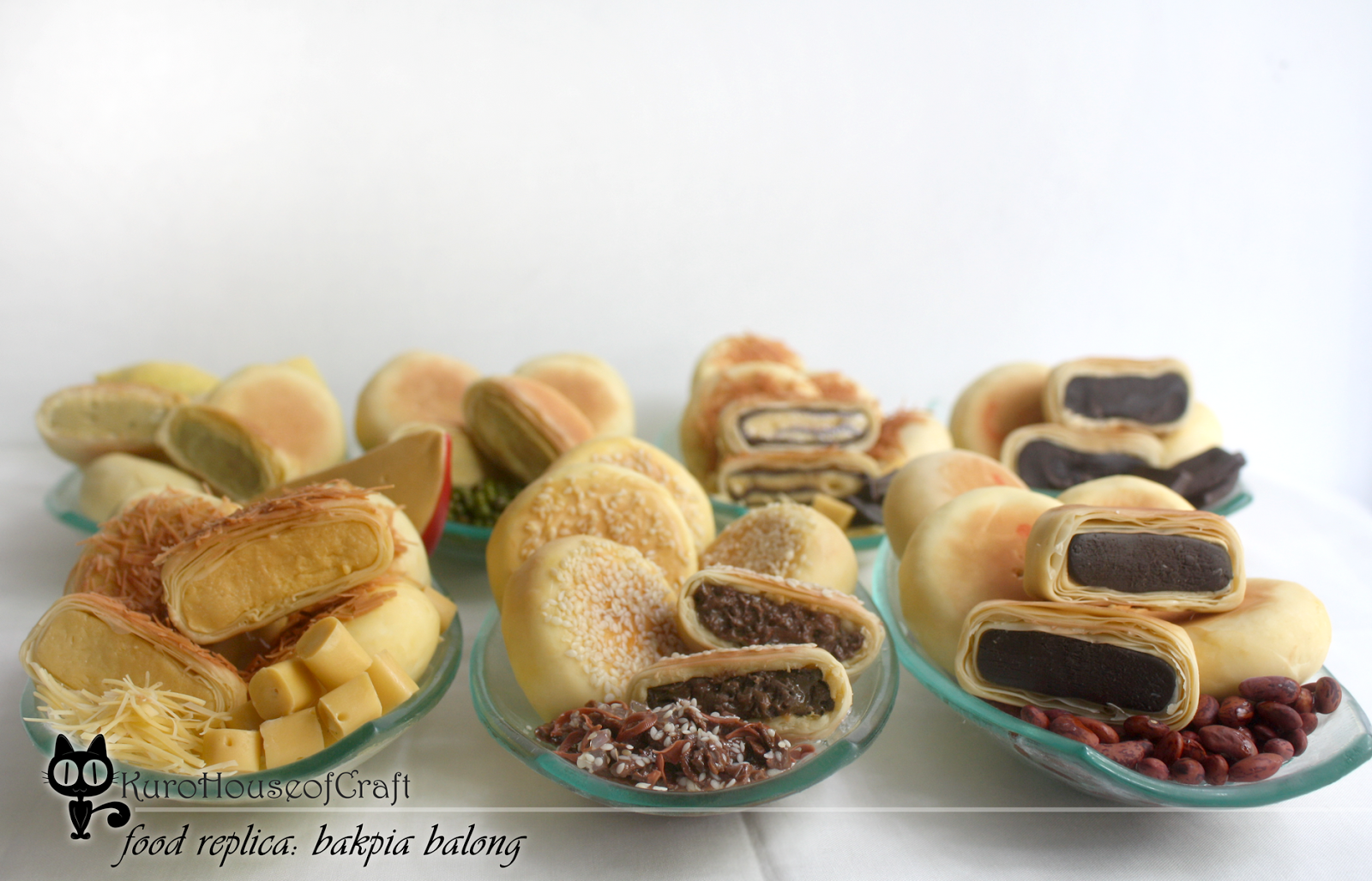 KuroHouse of Craft: Dummy Food Replica Bakpia Balong @ KuroHouseofCraft