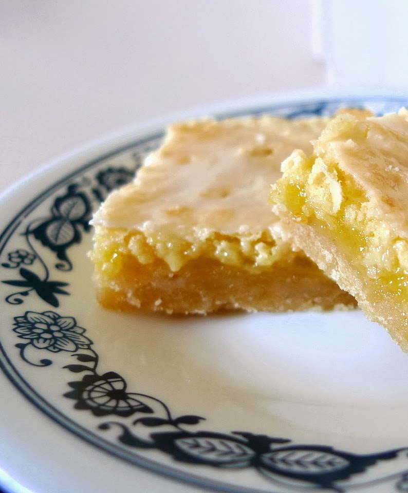 SWEET AS SUGAR COOKIES: Glazed Lemon Squares
