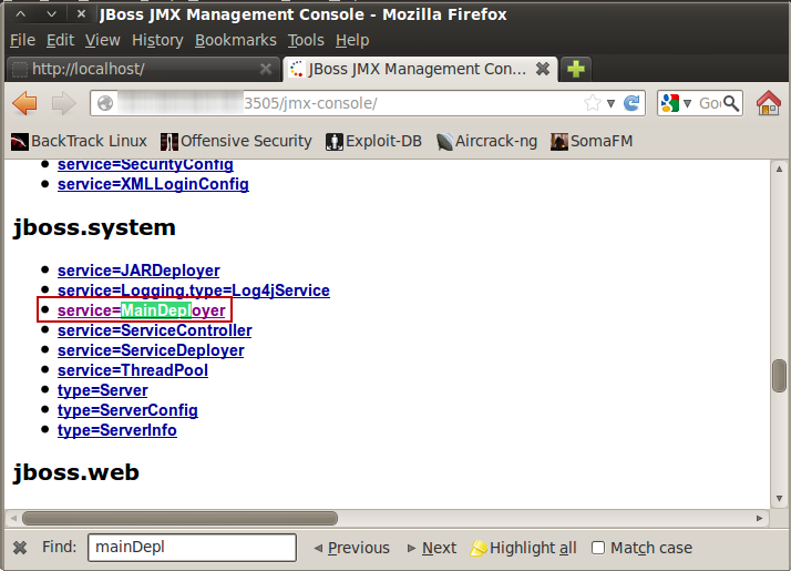 SecuritySynapse: Manually Exploiting JBoss jmx-console