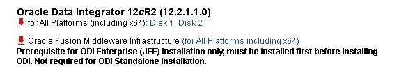 My experience in Middleware & Big Data: ODI 12C Studio installation