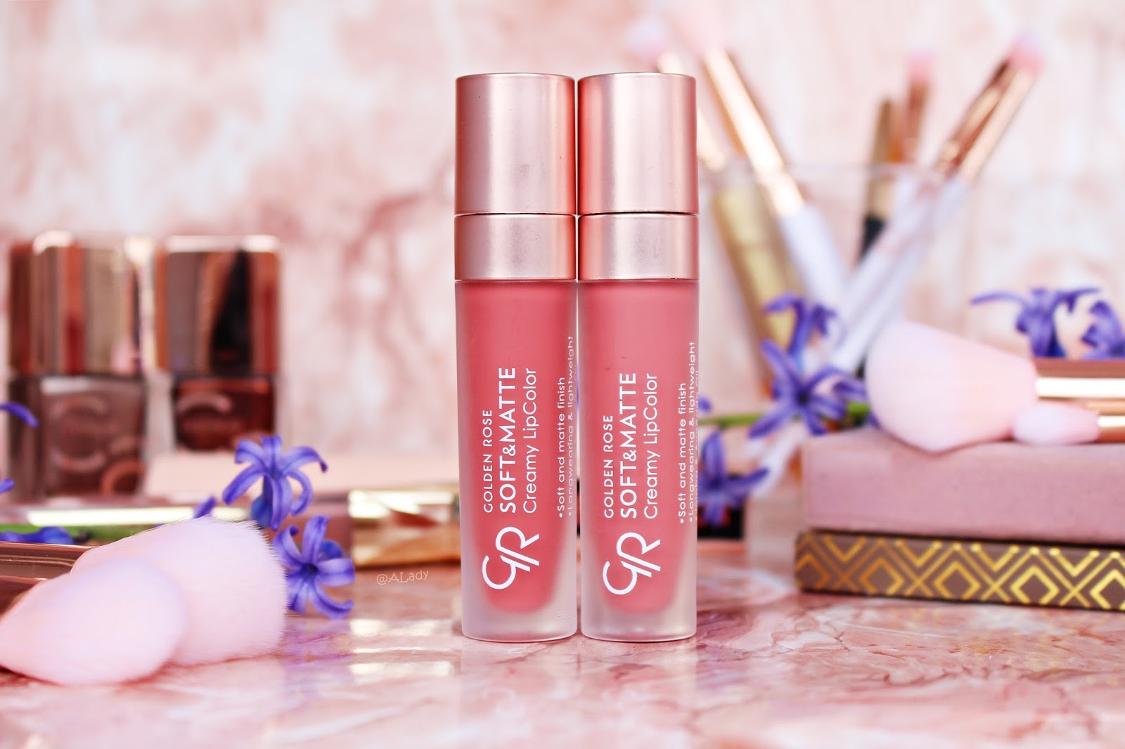 Golden Rose SOFT&MATTE tekući ruževi - 108, 111 - A Lady | Beauty blog