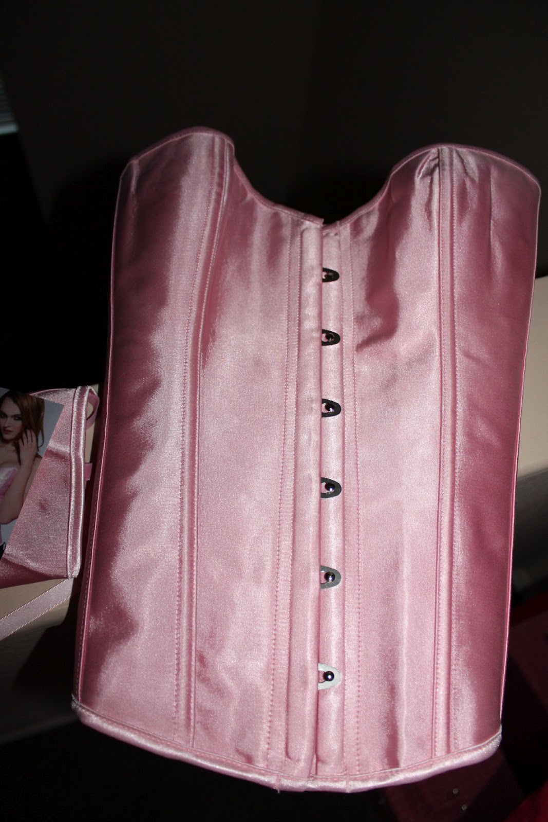 Marieesbella: CorsetChick: Baby Pink Sweetheart Shape Corset