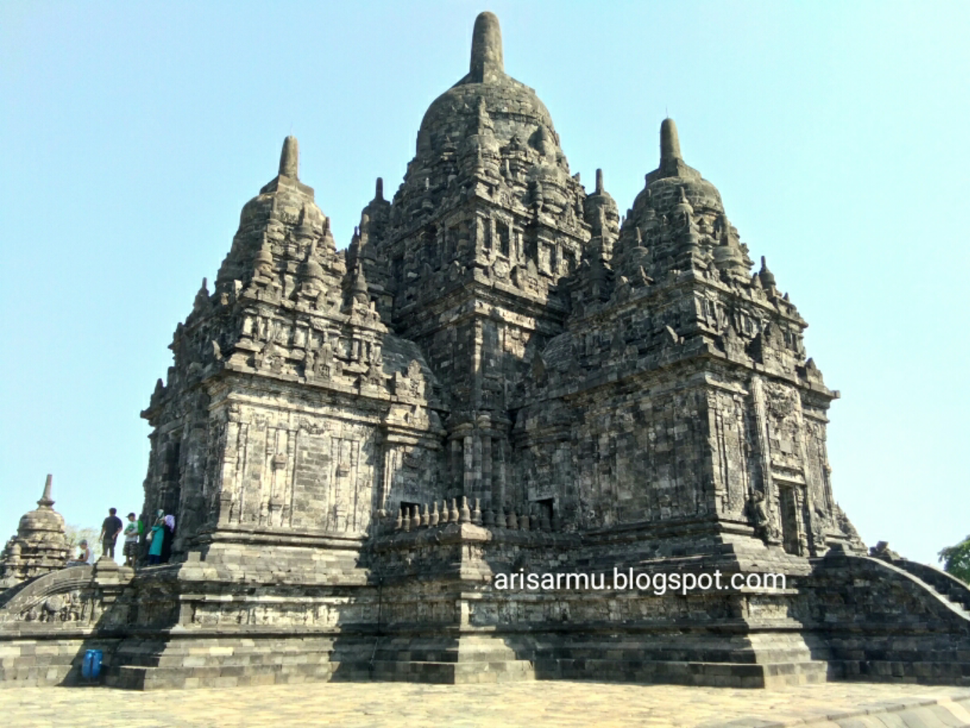 Candi Sewu, the second biggest Buddhist temple complex in Indonesia