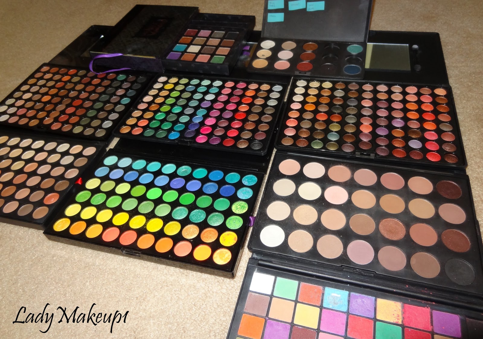 Makeup collection - Colección de maquillaje - Dreams, Colors and Glitter