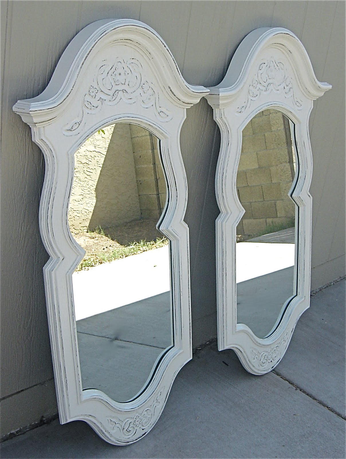 The Backyard Boutique by Five to Nine Furnishings: Pair of Creamy White ...