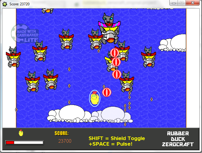 Tubatic Games Arcade: Game - Rubber Duck ZeroCraft