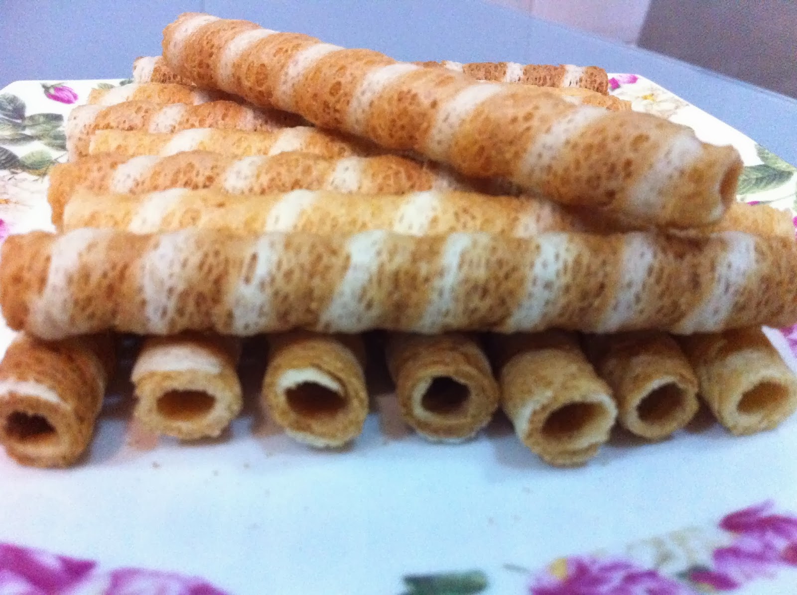 Recetillas Facilillas: Barquillos rellenos de chocolate