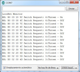 Club N Caldes: Station Announcer: Loconet Interface for Arduino