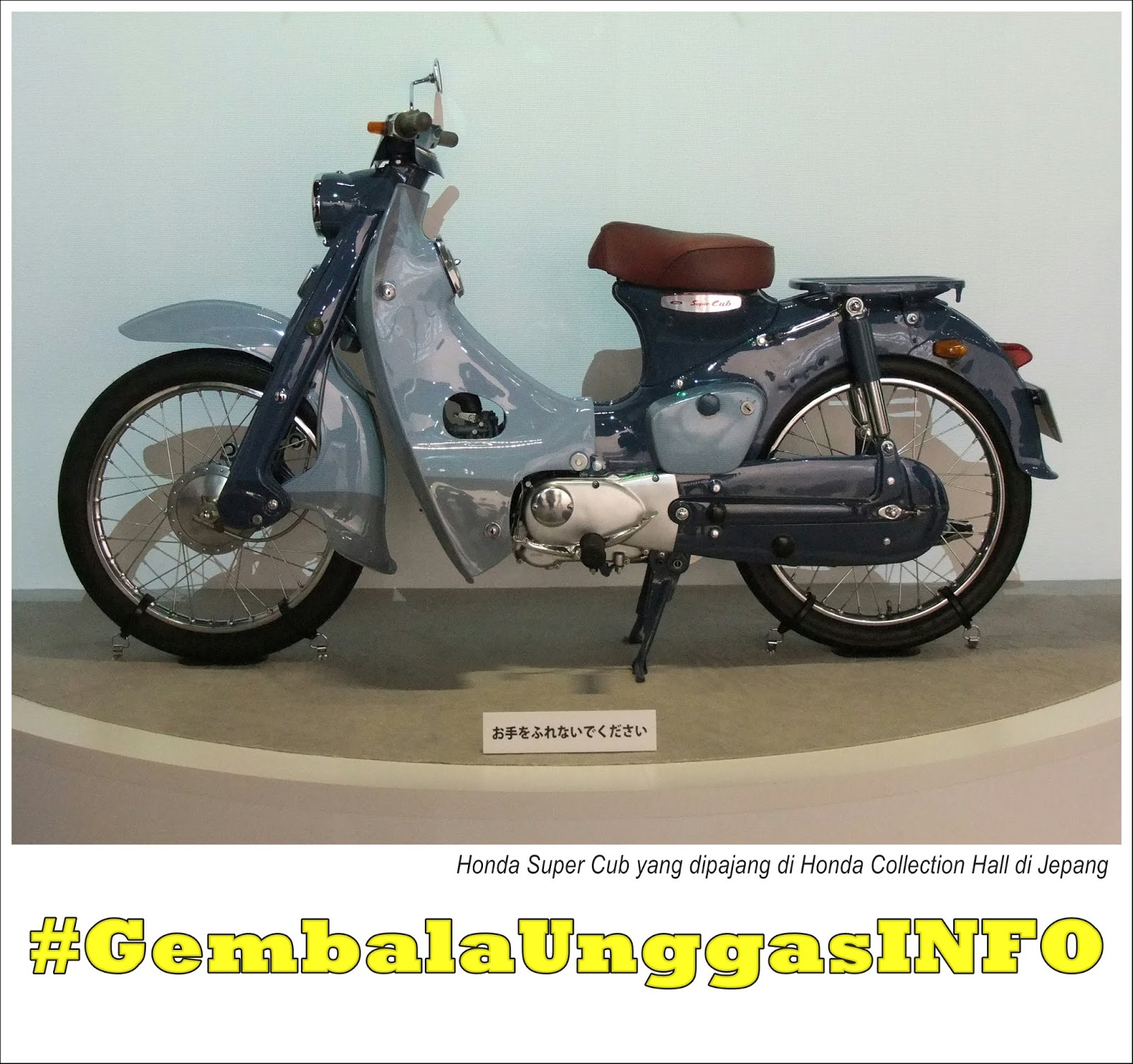 Honda Super Cub C100 1958 (Jepang) ~ Gembala Unggas Momotoran