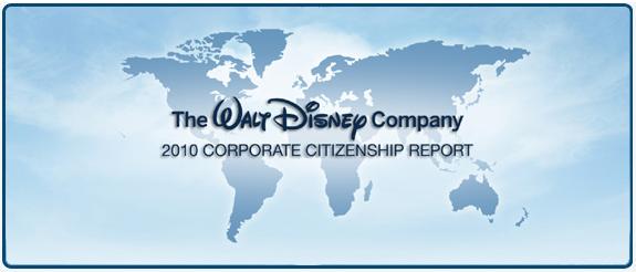 The Walt Disney Company: Disney's Corporate Citizenship