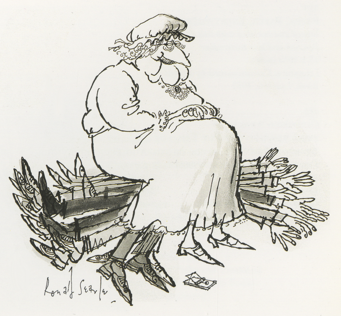 Ronald Searle Tribute: Searle's Eye View: Imaginary Portraits